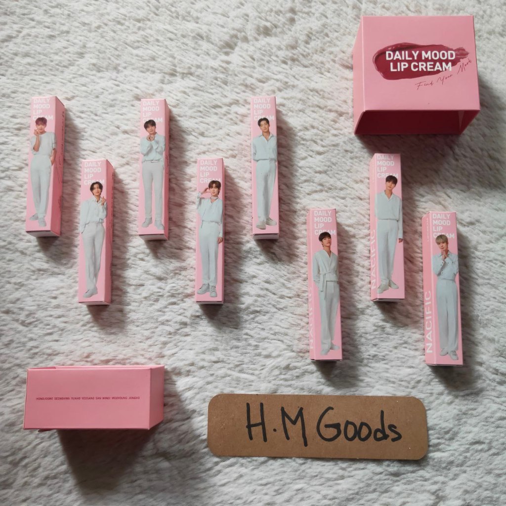 [LAST STOCK] Nacific Dailymood Lip Cream x Ateez | Shopee Philippines