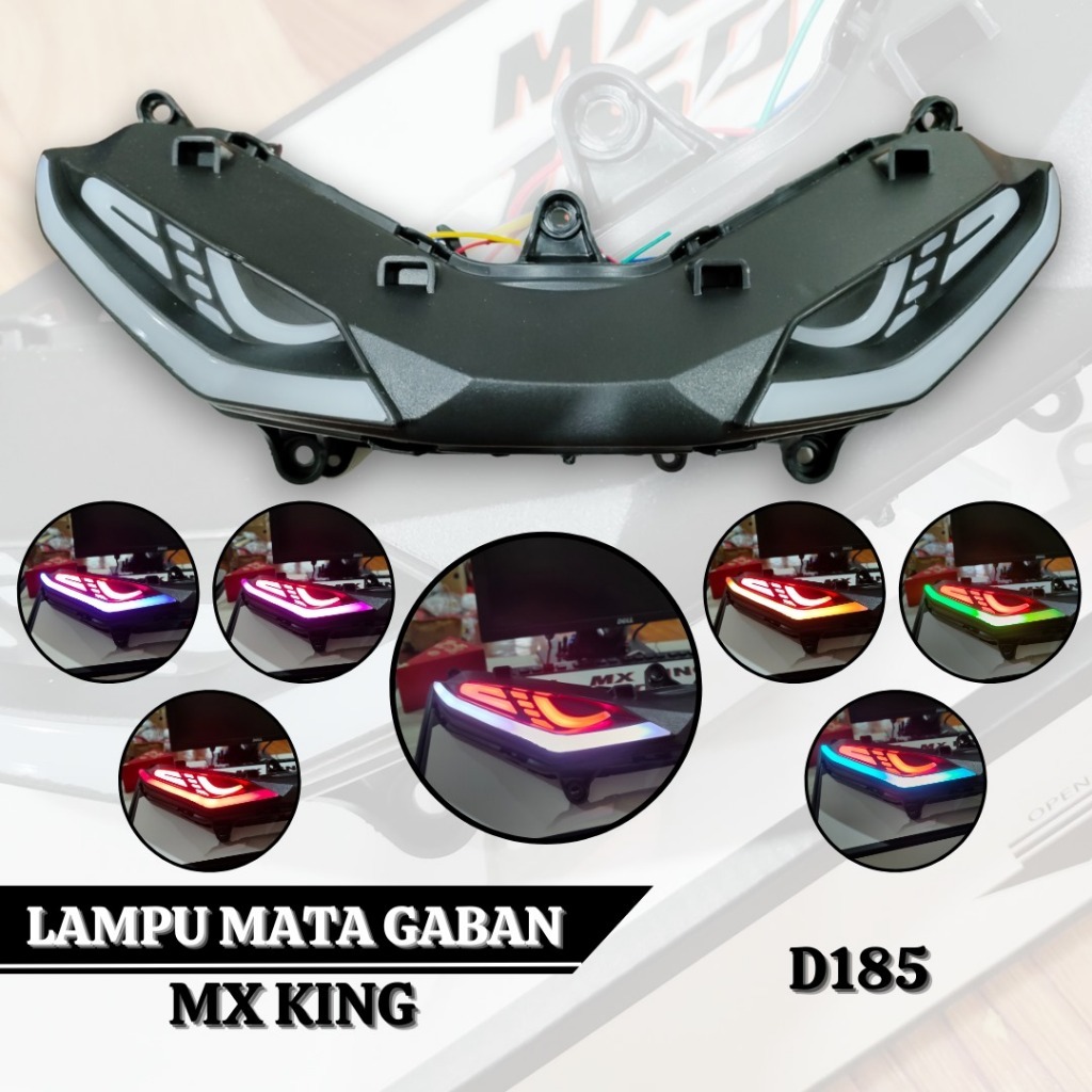 MATA Cover List Front Of Gaban Eyes Front X-CASE New Motor MX King MX ...