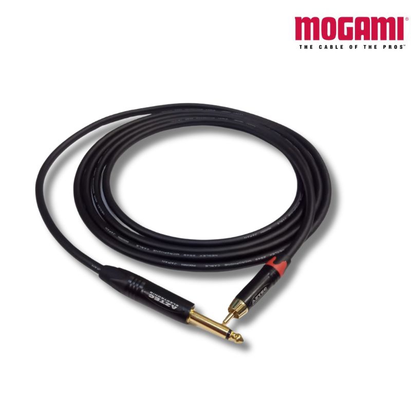 Rca to Akai 6.5 Original Mogami Cable 1 meter Low Noise Mogami 2333 ...