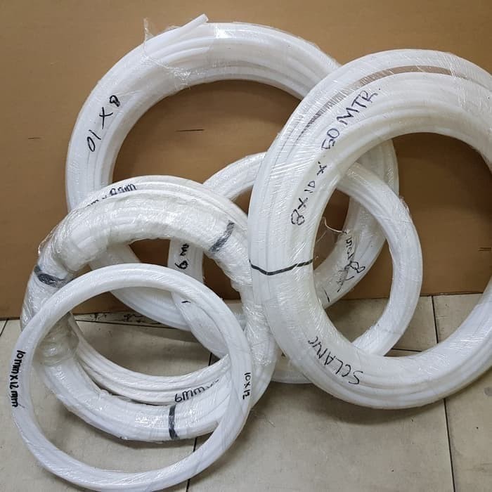 PUTIH PTFE Hose Teflon Hose 3mm x 5mm / PTFE Tubing Milk White | Shopee ...