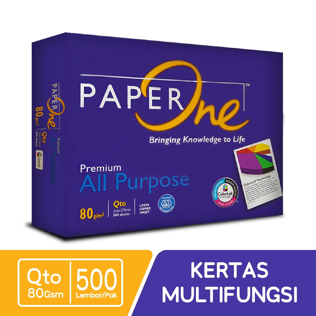 Paperone All Purpose HVS Qto Paper 80 gsm - 500 Sheets | Shopee Philippines