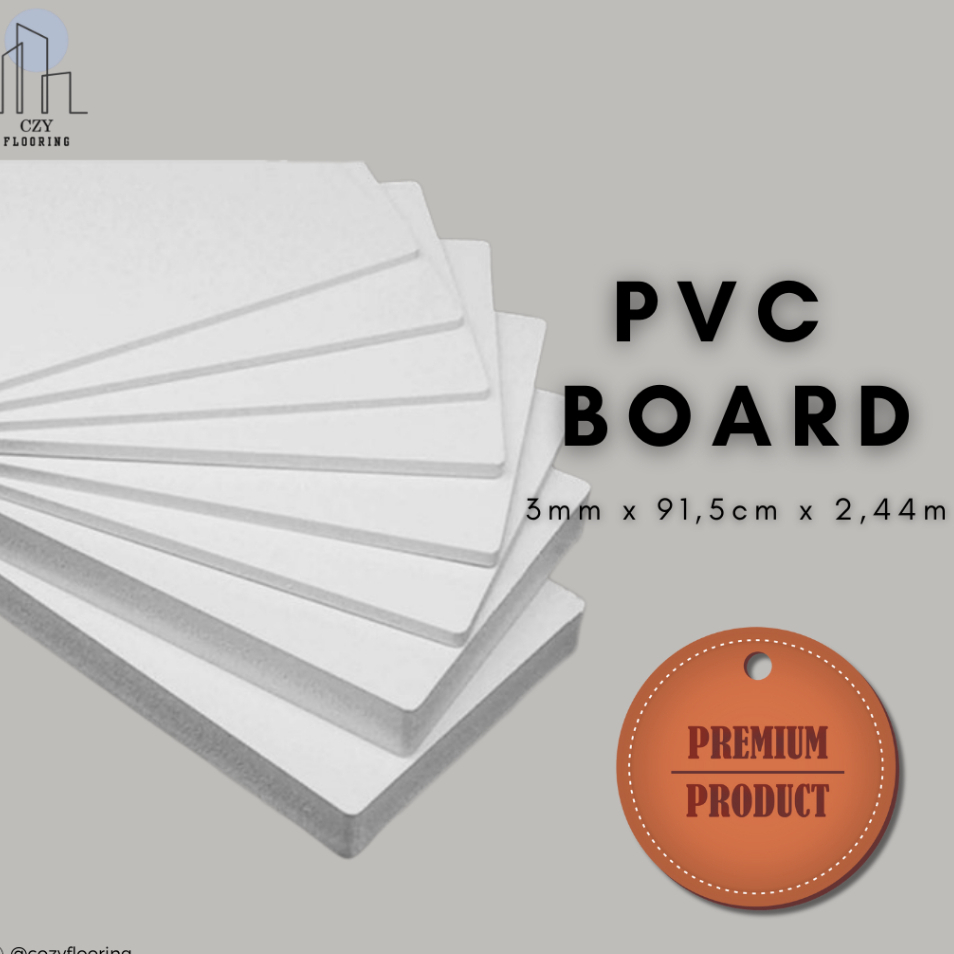 PVC Board/PVC Foam Board 3mm | Shopee Philippines