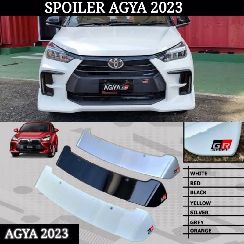 Spoiler NEW AGYA 2023/2024 BODY Color | Shopee Philippines