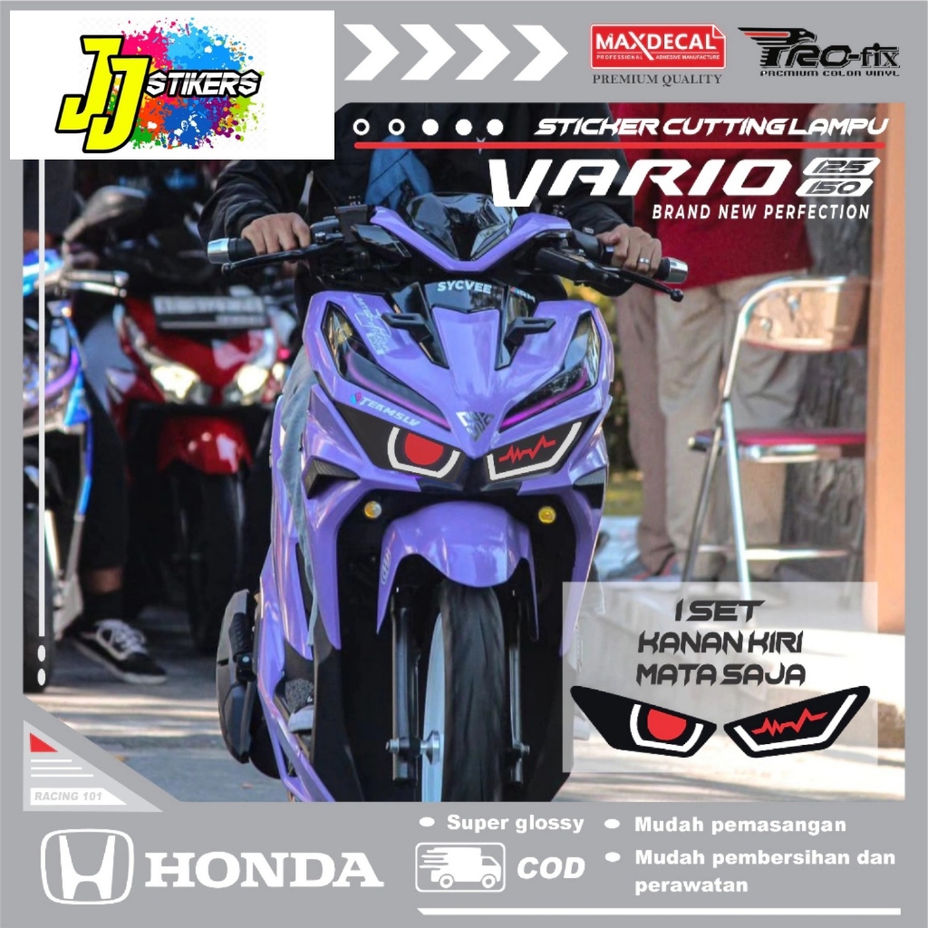 MATA Vario Eye Light Stickers Different Motifs Right Left Right Eye ...