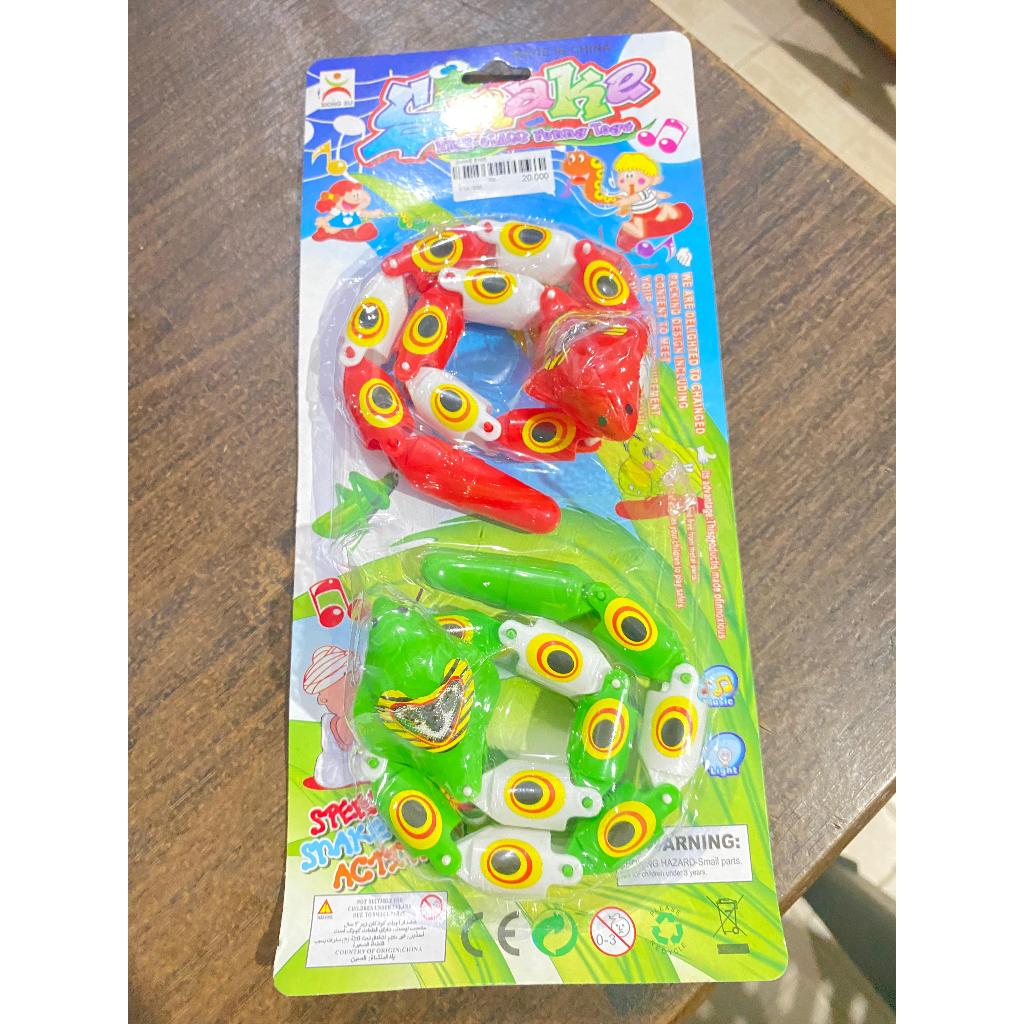 Snake Joint Toy / Rocking Joint Snake Toy Contains 2 Pcs | Shopee ...