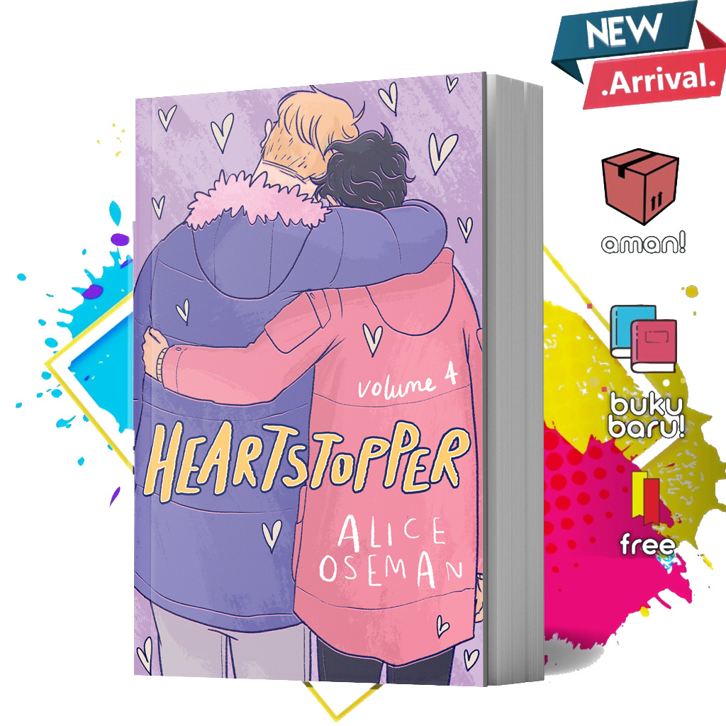 Heartstopper, Volume Four (Heartstopper, 4) by Alice Oseman (English ...