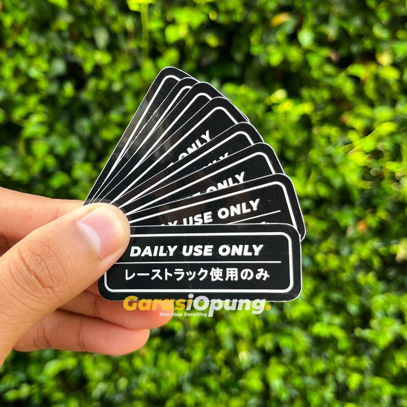 Daily USE Only | Sticker Printing | Shopee Philippines