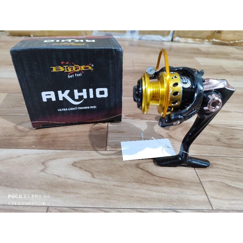 Reel Blood Akhio 800 (Power Handle) (Bonus Hook) | Shopee Philippines