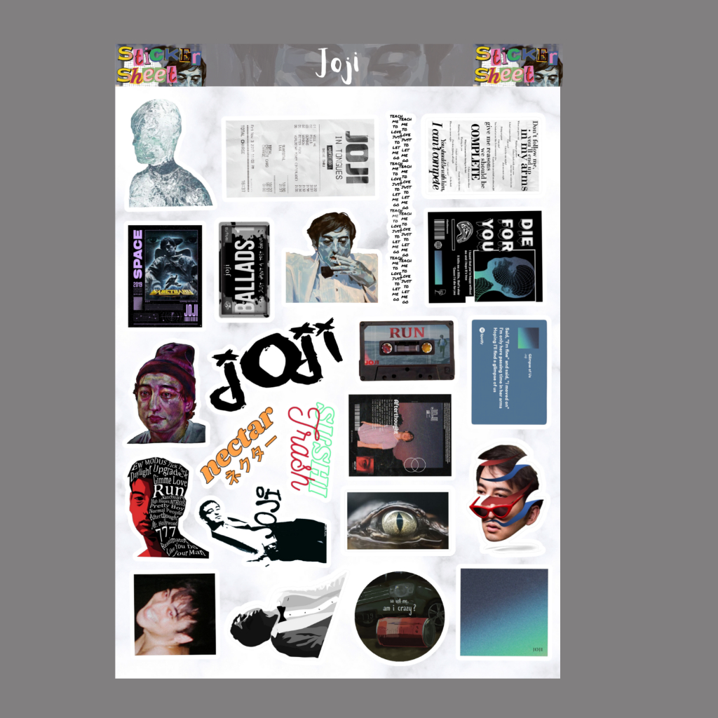 Joji/sushi Trash Sticker Sheet | Shopee Philippines