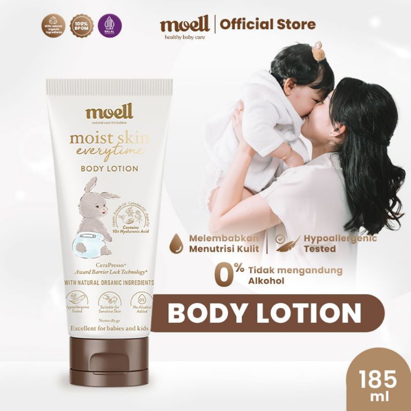 Moell Body Lotion Moell Physical Sunscreen Children & Babies SPF 50 ...