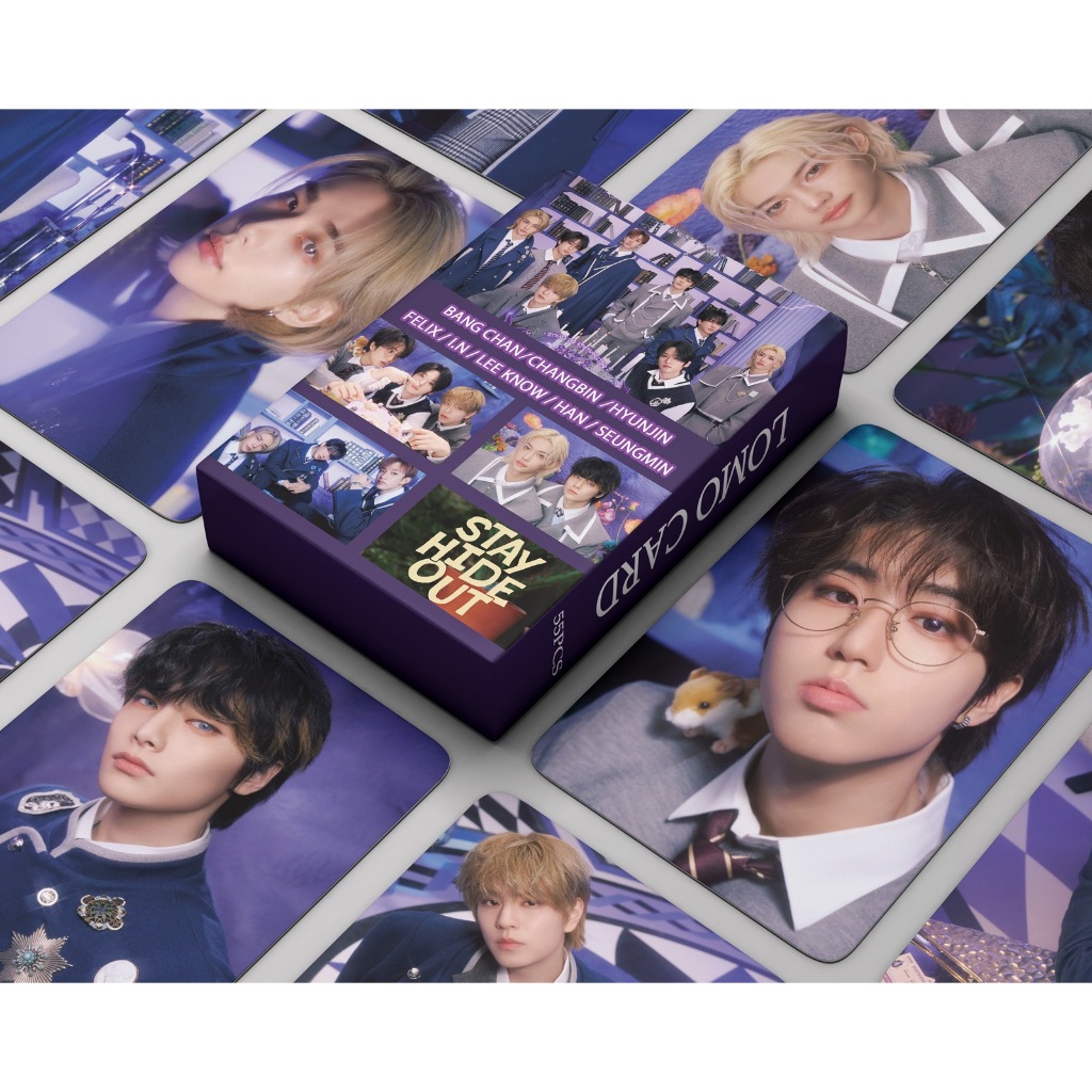 [kstuffind] STRAYKIDS STAY HIDE OUT 4th FANMEETING PHOTOCARD LOMO CARD ...