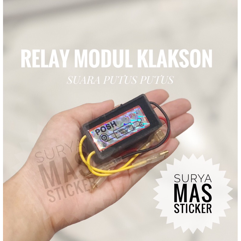 Horn Module relay For Broken Sound | Shopee Philippines
