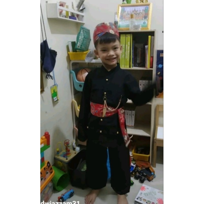 Betawi clothes for elementary school kindergarten children complete ...