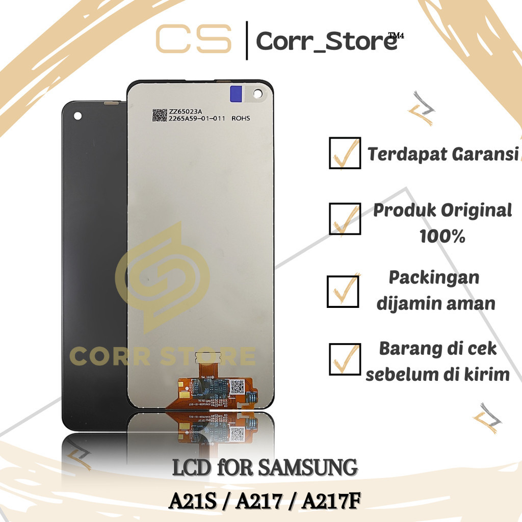 Lcd TOUCHSCREEN SAMSUNG GALAXY A21S/A217/A217F ORIGINAL FULLSET ...