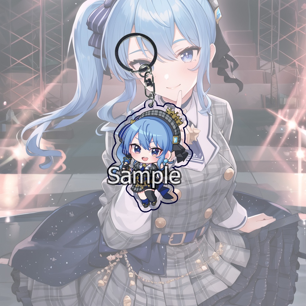 GANTUNGAN HP Hololive Suisei Keychain - Key Chain - Cellphone strap ...