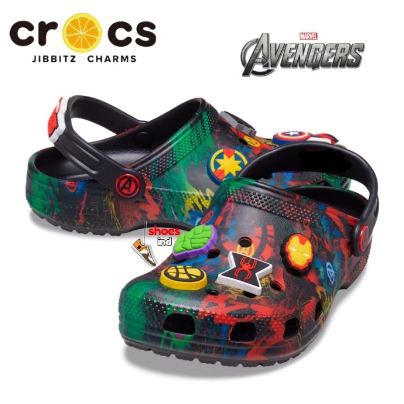 Crocs CLASSIC MARVEL AVENGERS CLOG KIDS / CROCS SANDALS / CROCS ...