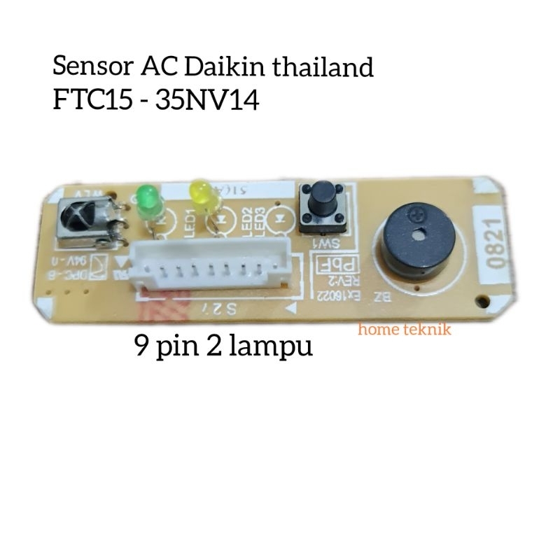 Ac Sensor daikin thailand R32 FTC15 - FTC35 9pin 2new Lights | Shopee ...