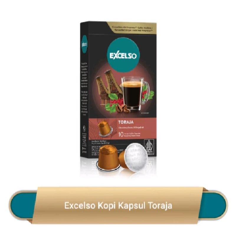 Excelso Toraja Capsule Coffee (Nespresso Compatible) | Shopee Philippines
