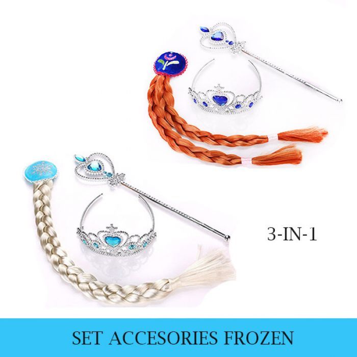 Crown Stick Accessories Princess Elsa Frozen Cinderella Jasmine Aurora ...