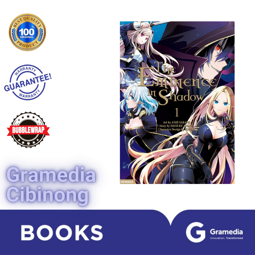 The Eminence in Shadow Vol 1 | Comic Book | Gramedia Official | Shopee Philippines