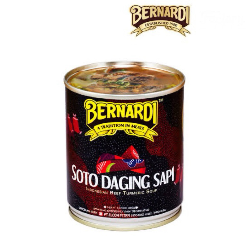 Bernardi Meat Soto 300 Grams | Shopee Philippines