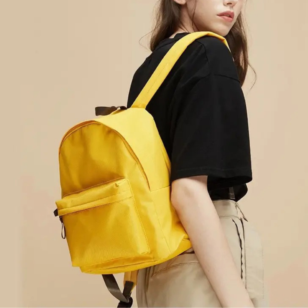 Women's Small Bag Plain Mini Backpack | Shopee Philippines