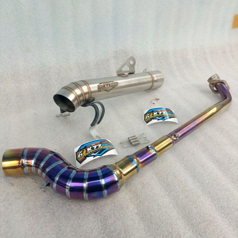 Highmount Gaok open pipe Xrm 125/Xrm 110 Wave 125 Wave 100/110/115 ...