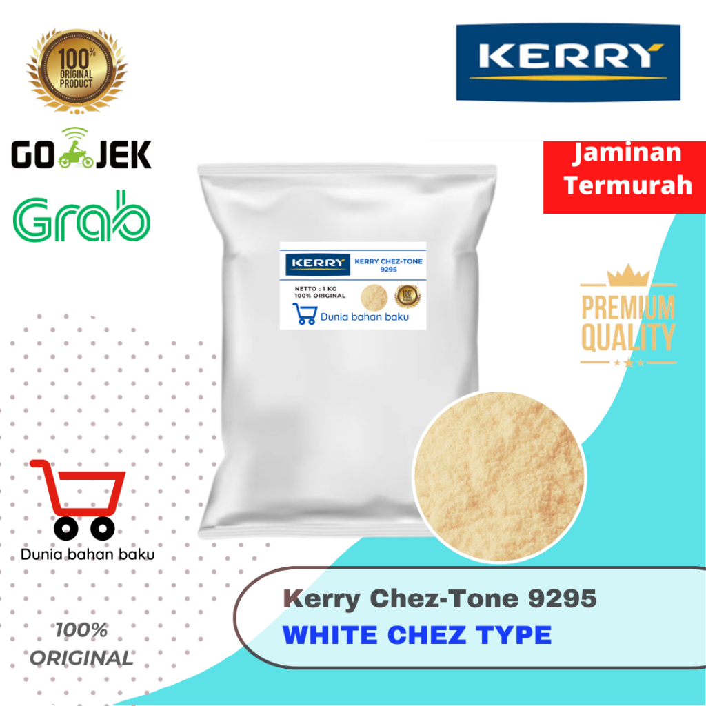 Kerry CHEZTONE POWDER CHEESE 9295 PREMIUM WHITE CHEESE POWDER 500 g / 1 ...