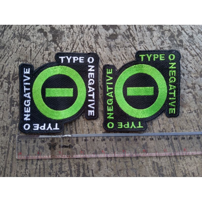 Negative type o patch | Shopee Philippines