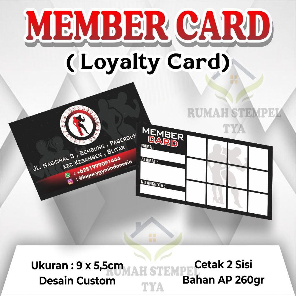 Member card / Loyalty card | Shopee Philippines