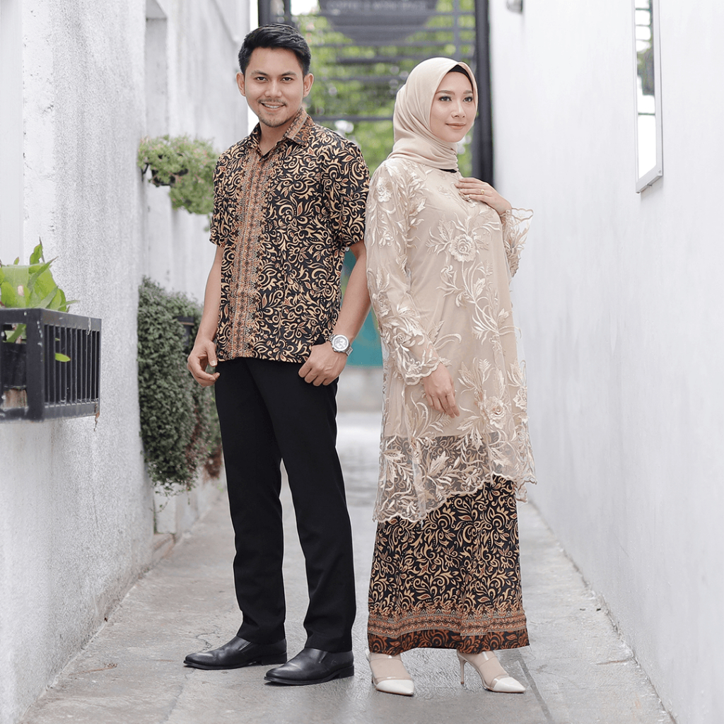 Zahra Batik - Kebaya Batik Couple Amalia Uniform Graduation Wedding ...