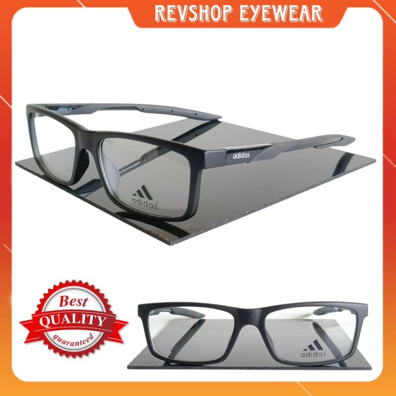 Adidas All Black Sports Glasses Frames | Shopee Philippines