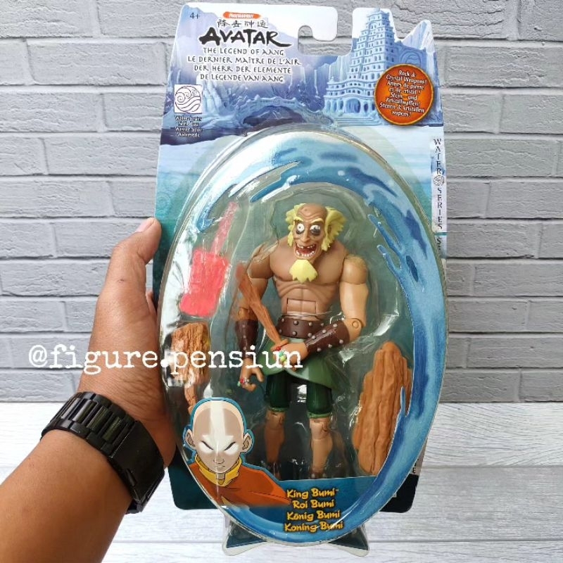MATTEL AVATAR THE LEGEND OF AANG KING BUMI ACTION FIGURE THE LAST ...