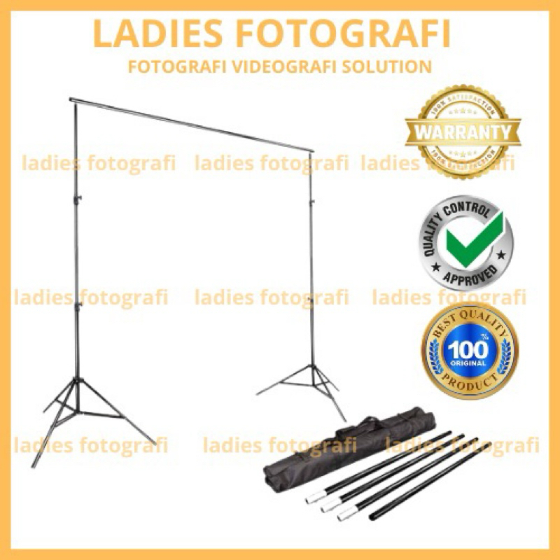 Photo Studio Background Stand 190x300cm - Backdrop - Mini Studio ...