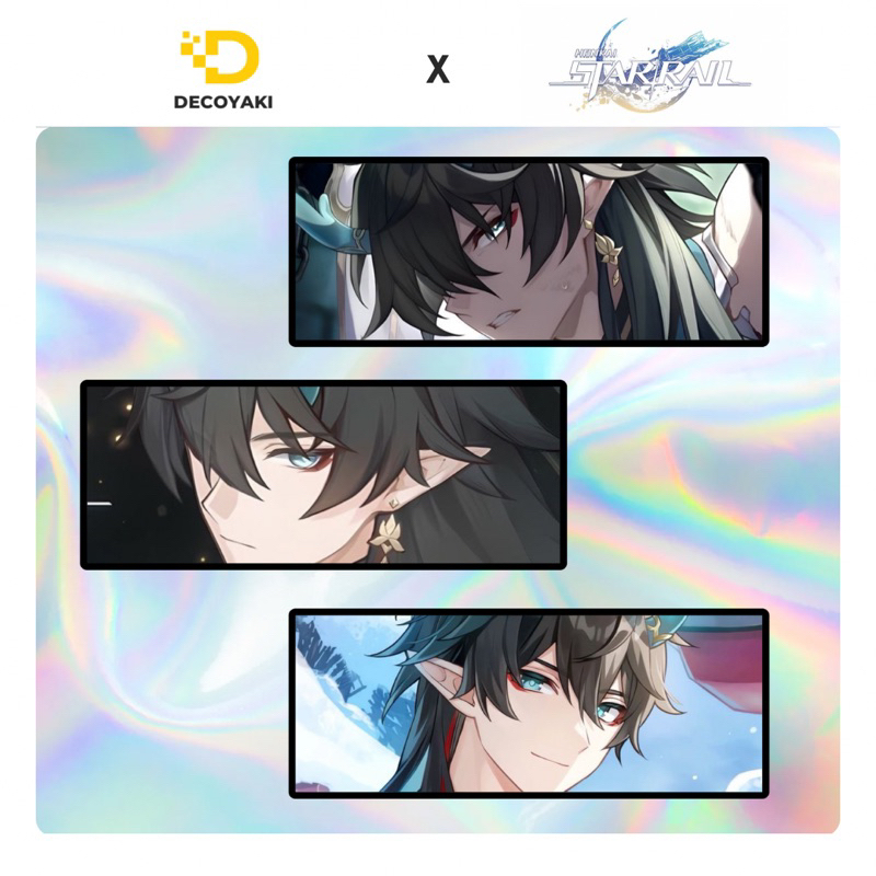 Danheng IL Honkai Star Rail Hologram Slap Sticker, Danheng Imseedsor ...