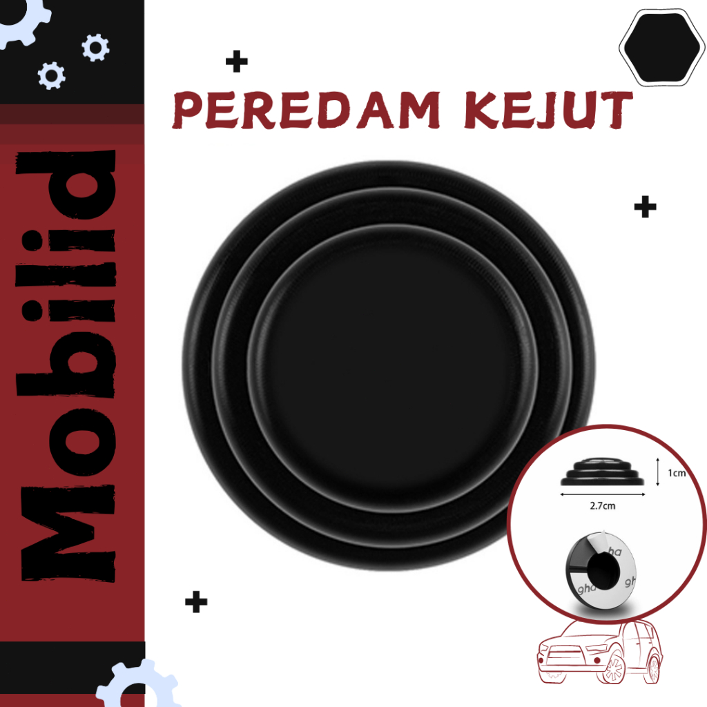 Mute Door Device Car Door Protector Round Sticker Rubber Protector Car ...