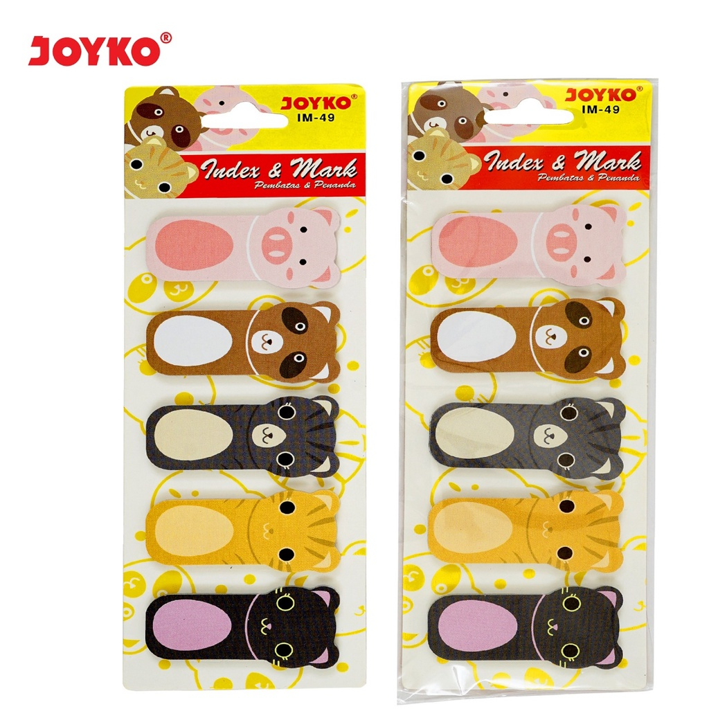 Index Barrier/Book Markers Animal motif IM-49 (Unit) | Shopee Philippines