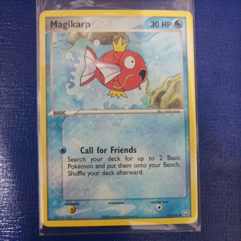 Pokémon MAGIKARP TEAM ROCKET RETURN COMMON NON FOIL SINGLE CARD ...