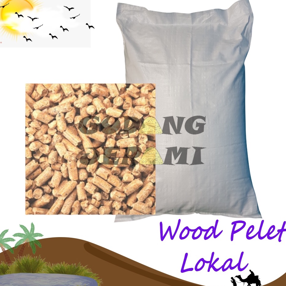 OJOL Wood Pellet Wood Pellets for Cat and Rabbit Cages 25Kg | Shopee ...