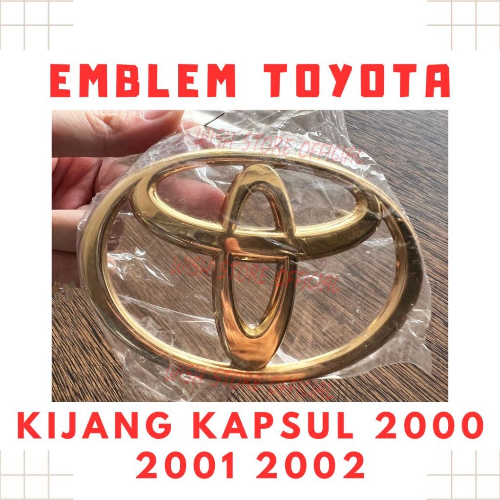 Emblem / Car Logo / Toyota T Car Emblem for Toyota Kijang Capsule Front ...