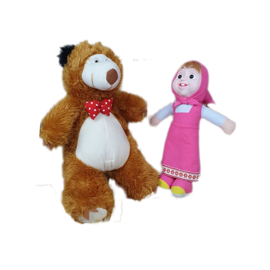 Bear And masya Dolls (Pair) | Shopee Philippines