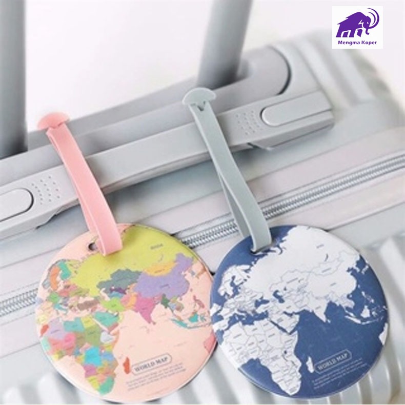 World MAP SUITcase TAG LUGGAGE TAG LABEL SUITcase ANTI-BREAK STICKER ...