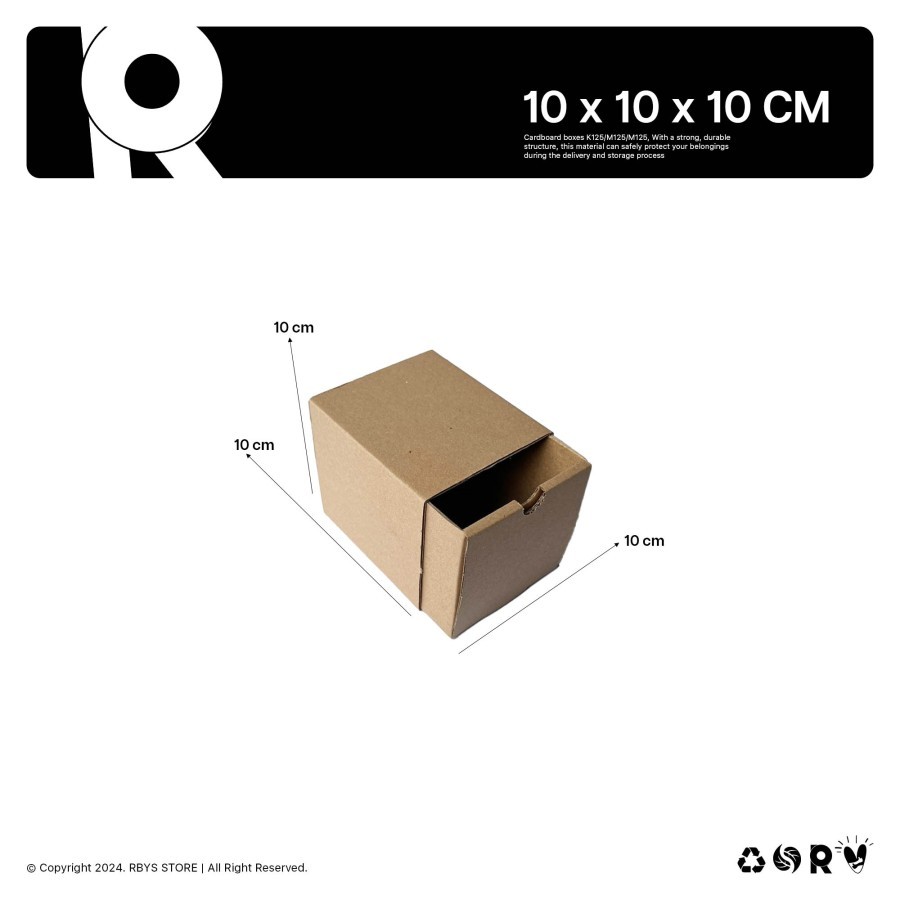 CARDBOARD CARTON BOX 10 x 10 x 10 CM | Cardboard Box | Shopee Philippines