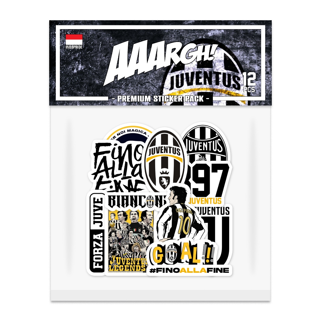 Juventus Sticker Pack vol. 1 (I Bianconeri) | Shopee Philippines