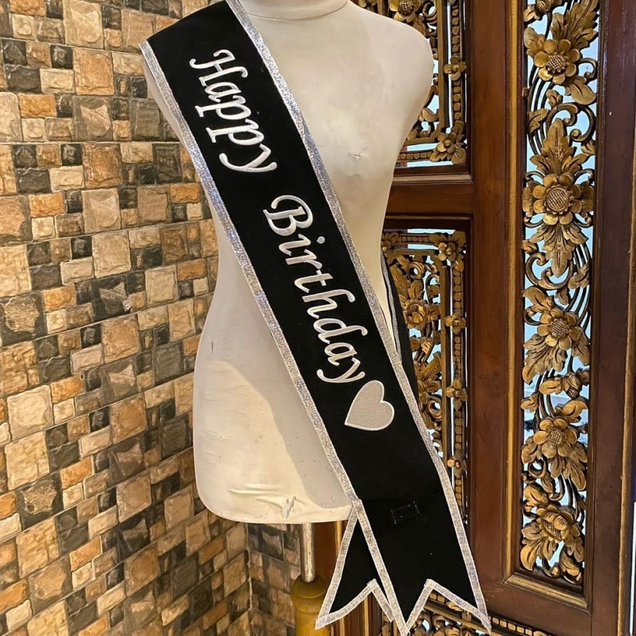 Custom embroidered graduation sash with name or writing | Shopee ...