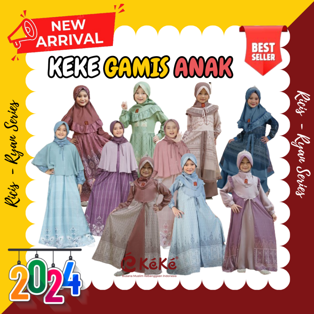 Keke GAMIS Children 2024 | Hiraya CHARLOTTE BASHIRA CAROLINE ZELMIRA ...