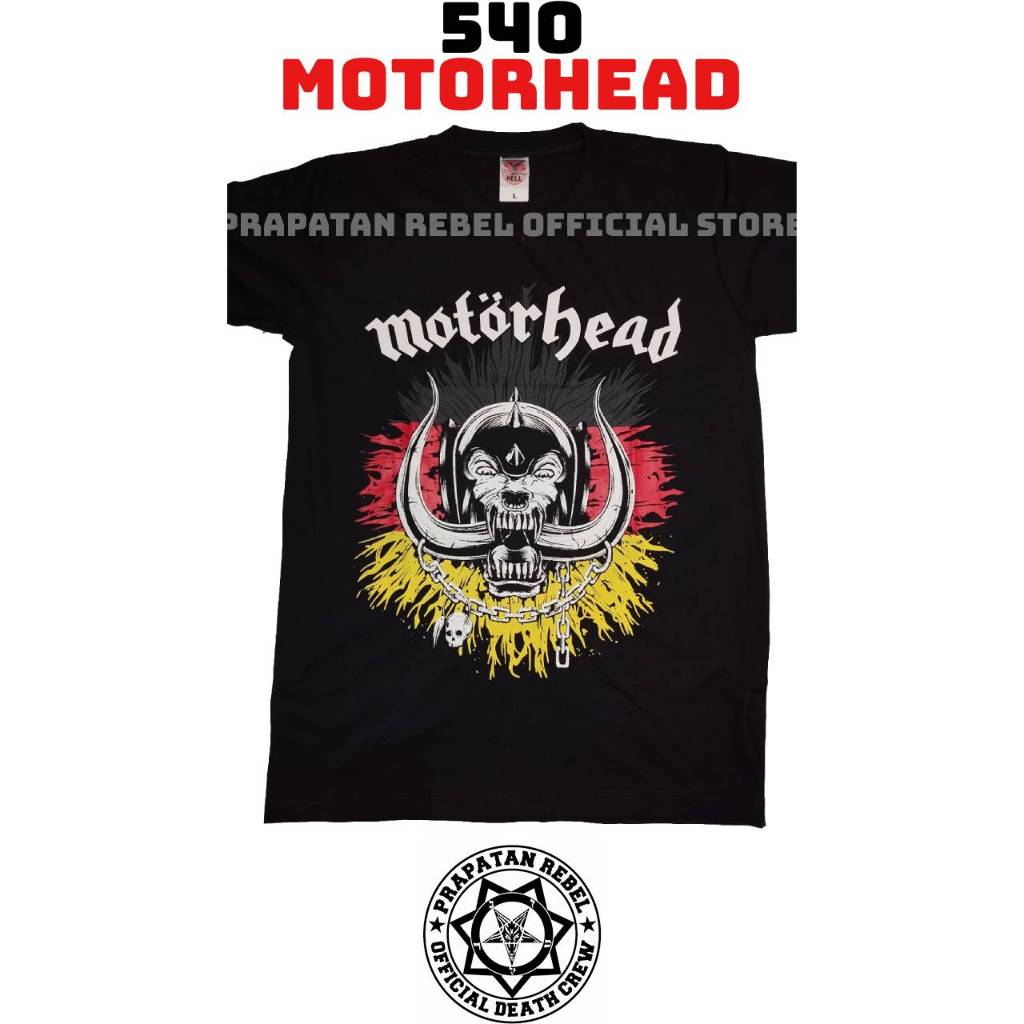 Motorhead Short T-Shirt/REBEL PRAPATAN Builtup Music T-Shirt (540 ...
