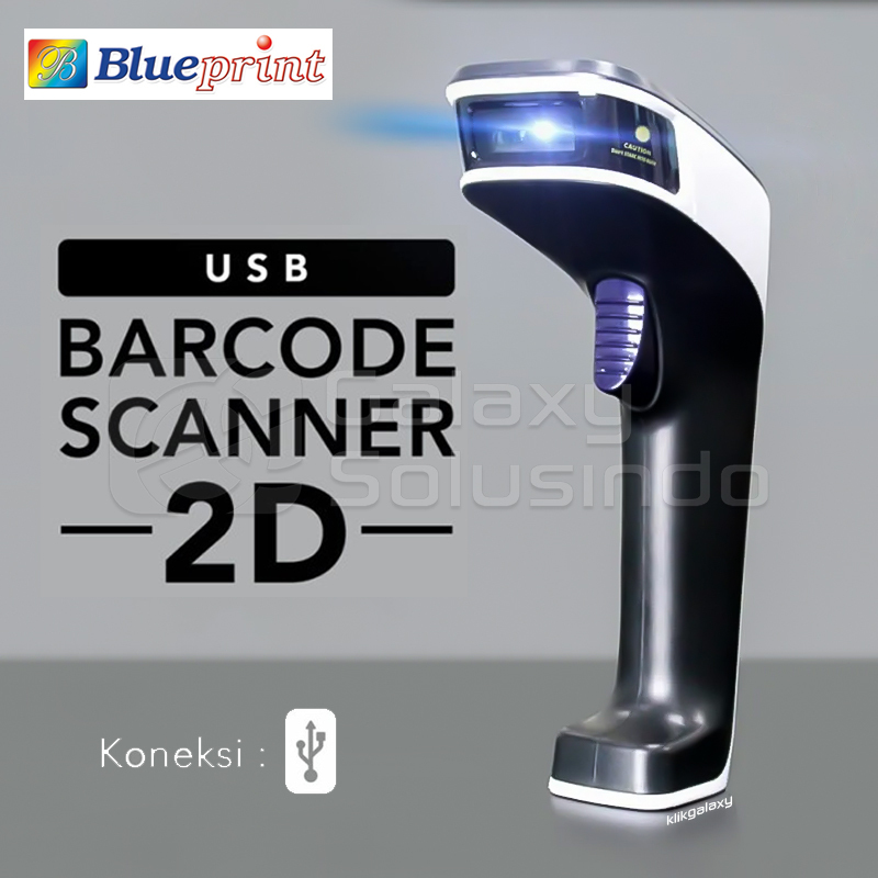 Blueprint BP-UC200 CMOS 2D Auto Scan USB Barcode Scanner | Shopee ...
