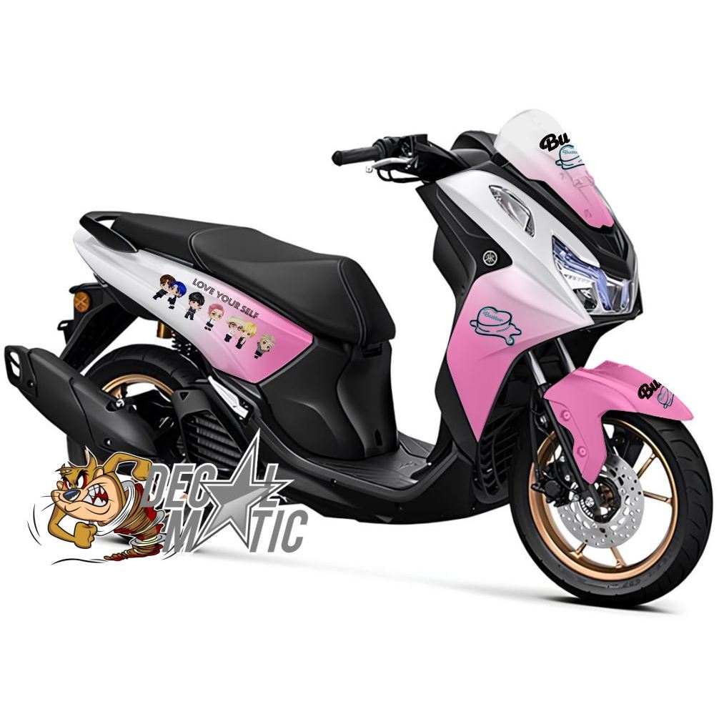 Lexi 155 Full Body Decal Full Body Sticker for Yamaha Lexi LX 155 ...