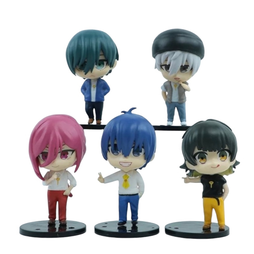 Blue Lock Anime Isagi Bachira Rin Itoshi Chigiri Nagi Action Figure ...
